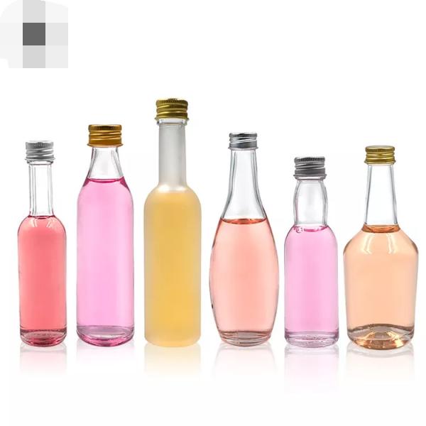 Quality Body Material Glass 30ml 40ml 50ml 100ml Mini Bottle for Beverage Juice Wine for sale