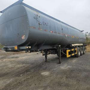 Quality 45000 Liter Used Tanker Trailer 3 Axles 45000L Second Hand Tanker Trailer for sale