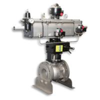 Quality Three Position Rotary Pneumatic Actuator 125 Degree 180 Degree for sale