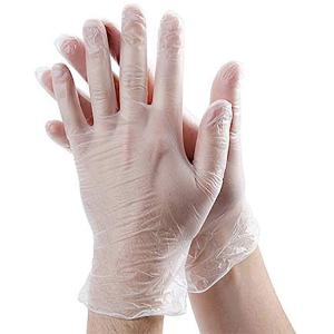 Quality Hand Protection White Disposable Medical PVC Gloves for sale