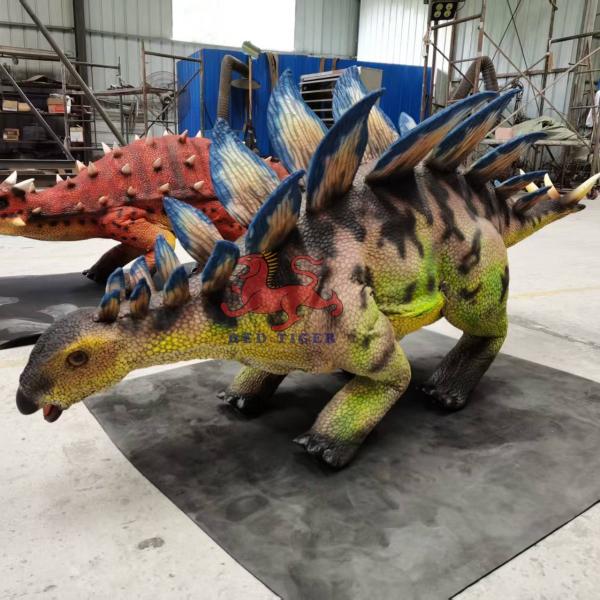 Quality New Realistic Animatronic Remote Control Walking Robot Dinosaur Stegosaurus for sale