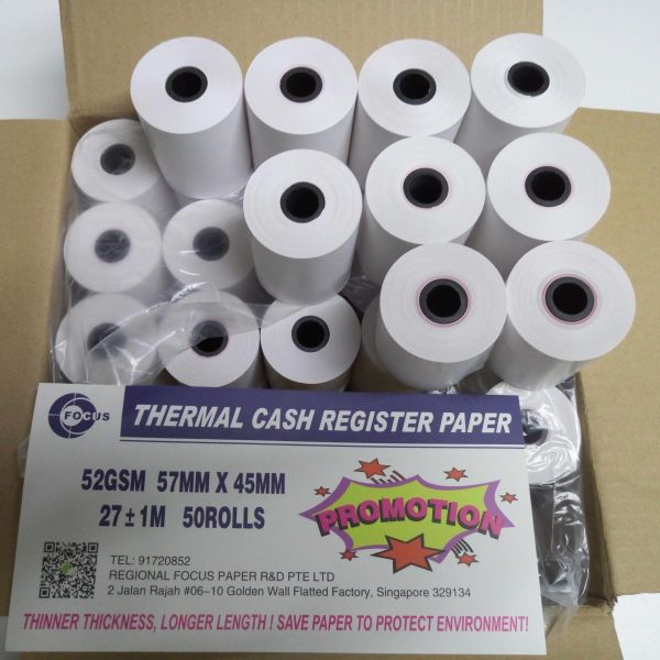 Quality 55GSM 79mm POS Thermal Paper Roll for sale