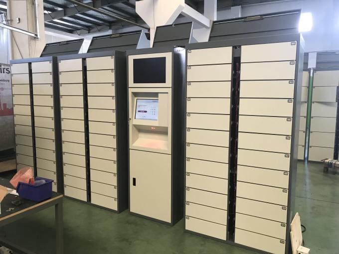 Intelligent Click Collect FCC Delivered Parcel Locker With Pin Code Sms Sending System 4