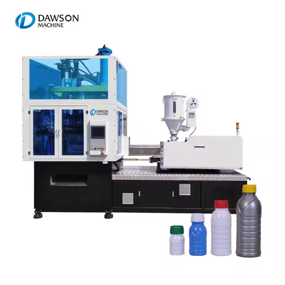 Quality Plastic Cans Injection Stretch Blow Molding Machine / PET Bottle Making for sale