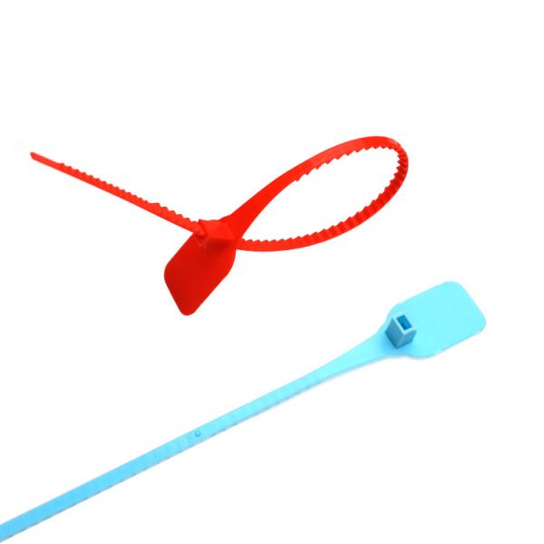 Quality Customized 350*26*14.8 mm Red Pull Tight Security Seal for and Safe Product for sale