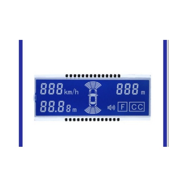 Quality SPLC780D 14 Pin Lcd Display 8x2 Double Row 58X32MM Parallel for sale