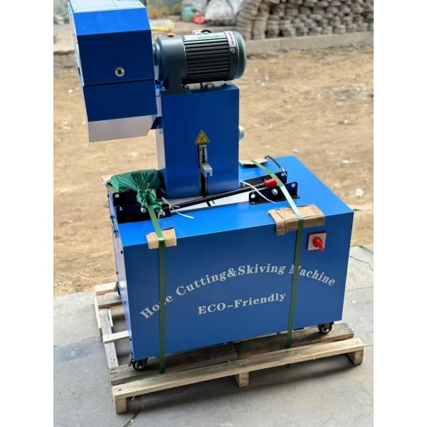 Quality Industrial Grade Hose Cutting Machine For Heavy-Duty Electric 2 Inch 6-51mm 1/4 To 2 Inch Hose Cutting And Skiving Machine With Blade for sale