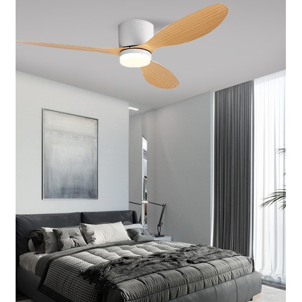 Quality Remote Control 3 Fan Ceiling Fan White Hunter 52 Ceiling Fan for sale