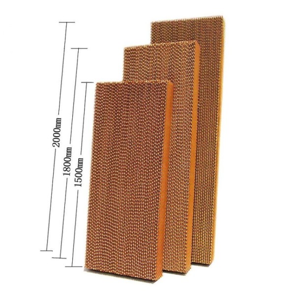 Quality 100mm 150mm Thickness Cooler Filter Pads Cooling Pads For Poultry Houses for sale