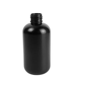 Quality 180ml 24/410 HDPE White Boston Round Bottles Skin Personal Care Bottle 30% PCR for sale