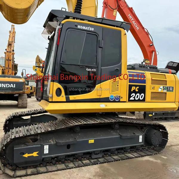 Quality Original Japan Used Komatsu PC200 Excavator with Low Hours and 1m3 Bucket for sale