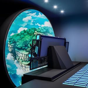 Quality Space 360 Spherical Projection Theater Cinema Projection Dome Screen for sale