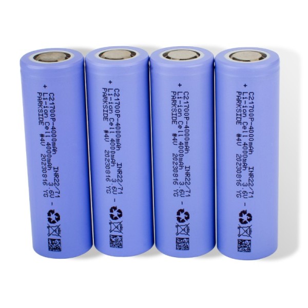 Quality 21700 lithium battery, 3.7V, capacity 5000mAh, round appearance, flashlight, handheld electric wrench, electric angle grinder, power battery for electric tools for sale