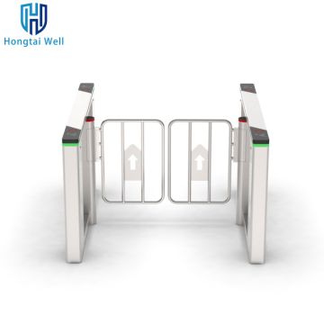 Quality Customized Turnstile Security Gates 30W Swing Barrier Gate With Card Reader for sale