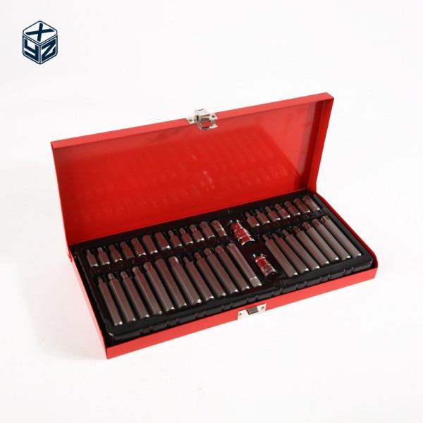 Quality High Precision Machining 40pcs CRV Steel Box Hand Tool Bit Set with Multifunctio for sale