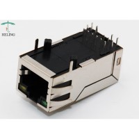Quality Long Body 32.5mm 10P8C Integrated Magnetics RJ45 With Transformer 1000M Base - T for sale