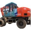 china 2010 Year Hitachi EX100WD Wheel Excavator Original Japan 10 Ton for Construction