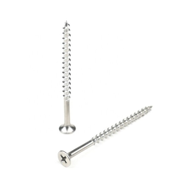 Quality ISO Standard Pozidriv Drive Stainless Steel 410 Decking Screw 65mm for Timber Construction for sale