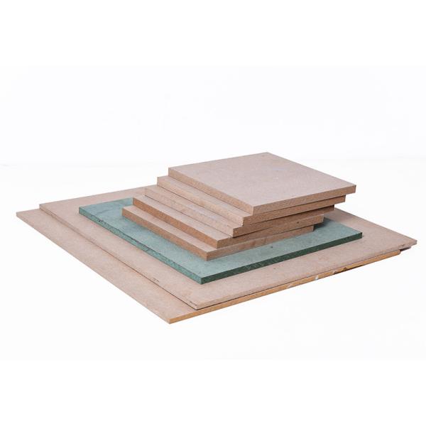 Quality White Laminated Melamine Faced Mdf Hdf Board For Furniture with 1.5-25mm for sale