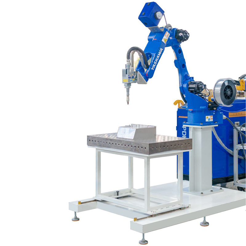 Quality Robot Integrated Fiber Laser Welding Workstation for sale