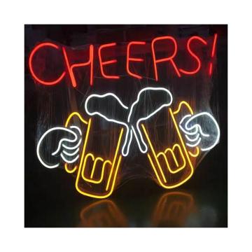 Quality Custom LED Neon Lights Sign for Hang or Hoist Installation in Contemporary Style for sale