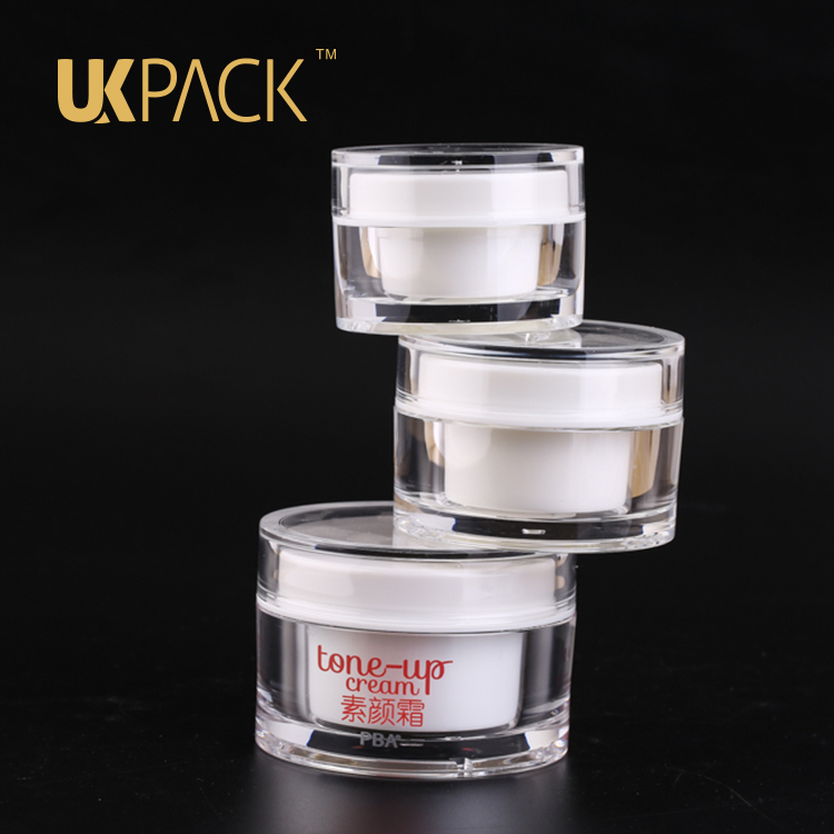 UKPACK Personal care package PMMA Luxury packaging face Cream Jar