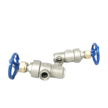 Quality Industrial Cryogenic Globe Valve 3 Way Ss304 Medium Pressure Customize Logo for sale