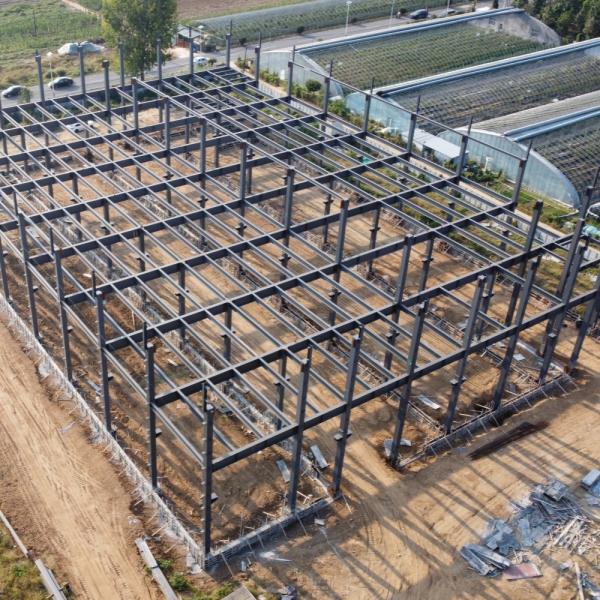 Quality Hot Dip Galvanized Steel Structure Fabrication H Section for sale