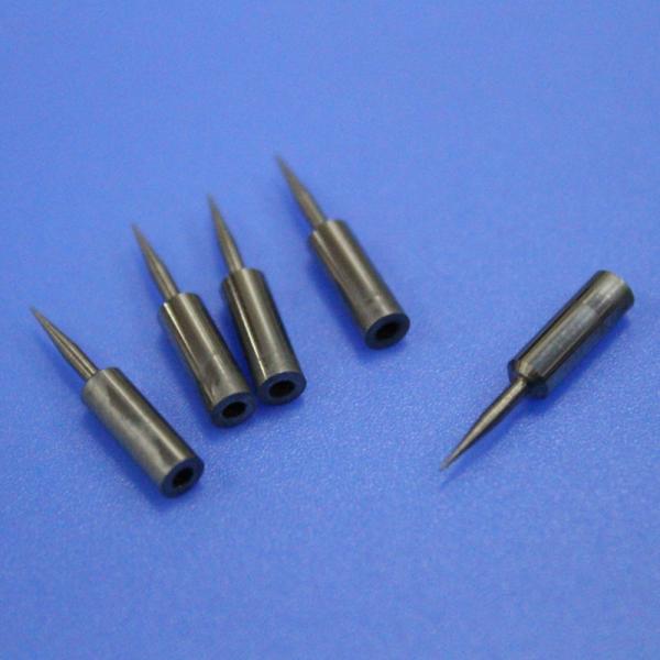 Quality High Hardness Tungsten Carbide Suction Nozzle with Precision Processing for Micro-Hole Applications in Solid Crystal Machines for sale