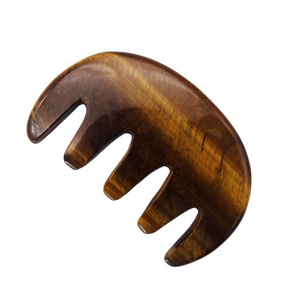 Quality Customized Logo Availabled Gua Sha Comb Massage Tool for Enhancing Circulation on Scalp Face for sale