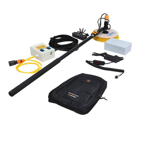 Quality Semi-automatic Electric Single Head Rolling Brush for Photovoltaic Panel Cleaning for sale