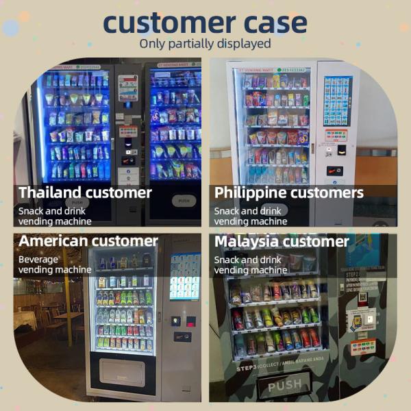Quality Advanced Self Service Vending Machines With Metal Frame And Telemetry for sale