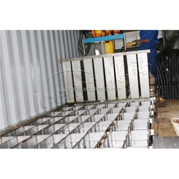 Quality Automatic Container Ice Machine 220V 380V 410V 415V 440V 460V For Fresh Seafood for sale