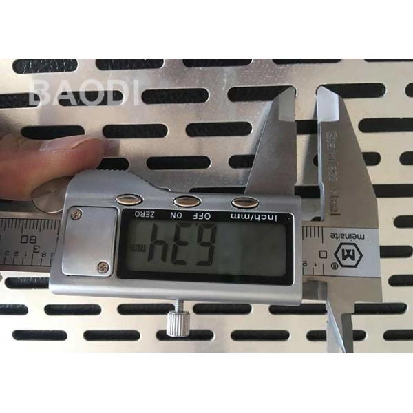 Quality Punching Slotted Hole 0.5mm 0.8mm Perforated Aluminium Mesh Filter Mining Screen for sale