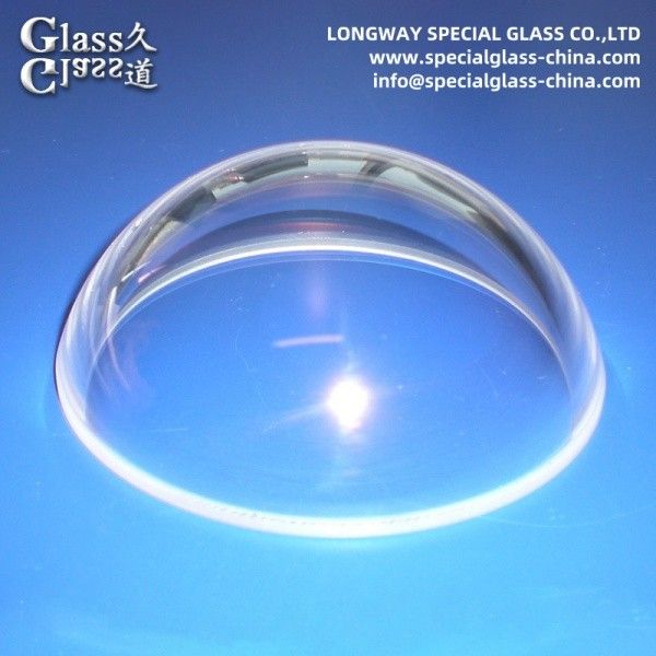 Quality Custom N-Bk7 Fused Silica Optical Dome Lens For Underwater Photography for sale