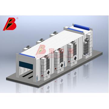 Quality Two Side Exhaust Bus Truck Vehicle BZB Spray Booth for sale
