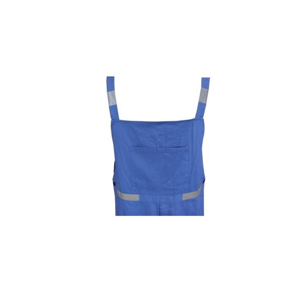 Quality 330g 100% Cotton Fire Retardant Bib Overalls Working Pants With Reflective for sale