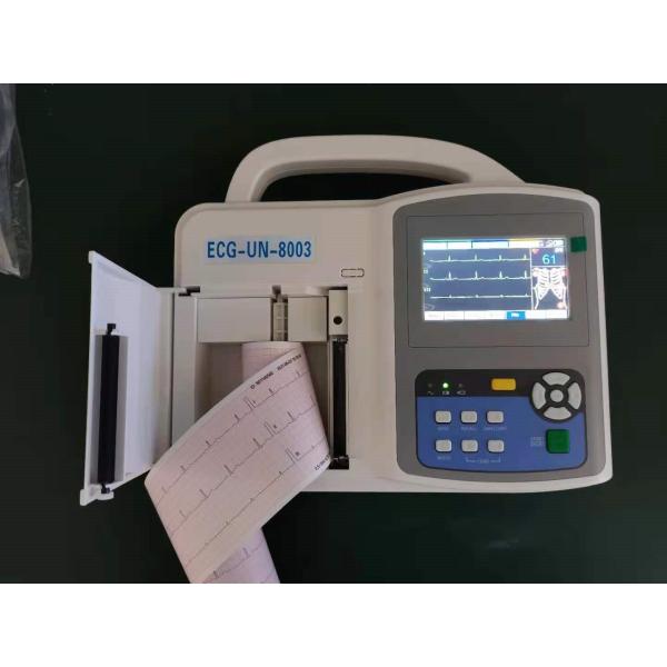Quality UN8003 ISO CE approved 3 Channels Digital ECG Machine for sale