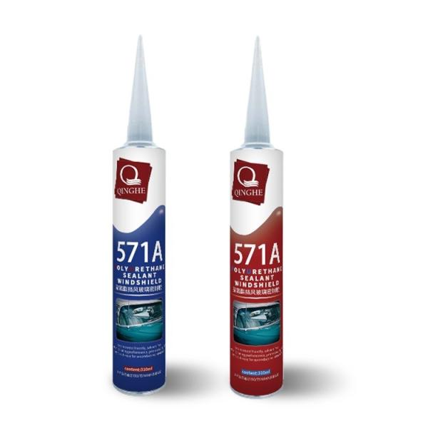 Quality Customized Fire Rated Car Window Glass Bus Windshield Pu Sealant Polyurethane Adhesive MH571A 10oz Mixture for sale