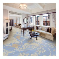 Quality 100% Nylon 6 Printed Carpet Luxury Hospitality Carpet Concinnity Style Loop Pile for sale