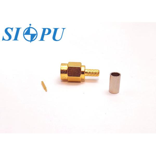 Quality SSMA Male RF Coaxial Connector – Compatible with RG316/U Cable for sale