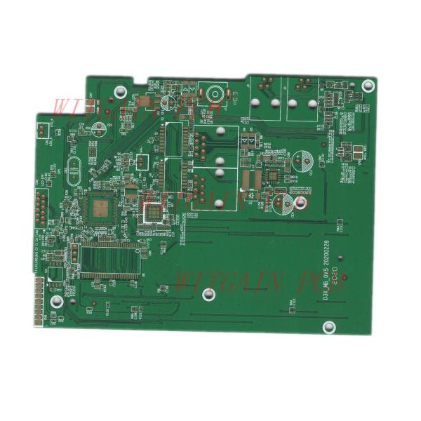 Quality Carbon Ink 1.6MM 2 Layer FR4 PCB Printed Circuit Board for sale