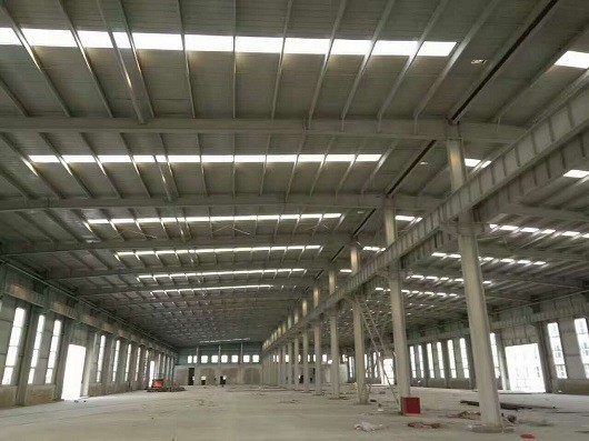 Quality Prefabricated Farm Building Warehouse with Steel Column Strength Steel Structures for sale