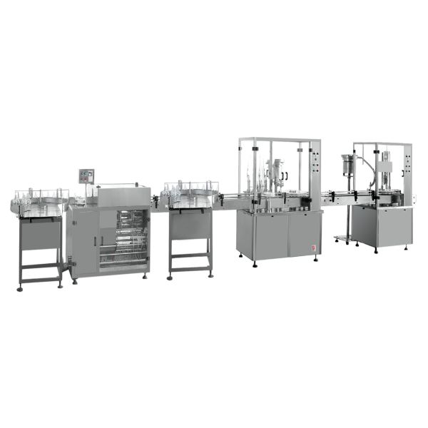 Quality Grey Automatic Vial Filling And Stoppering Machine Cleaning Sterilizing for sale