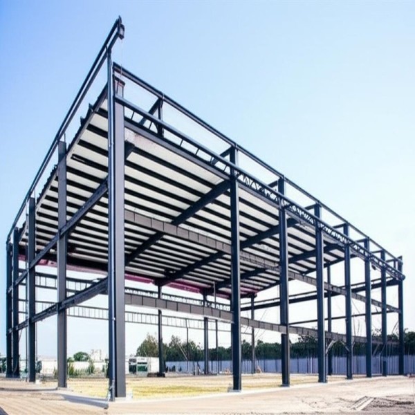 Quality Steel Structure Building with Sa 2.5 Sand Blasting Third Party Tested and Auto for sale