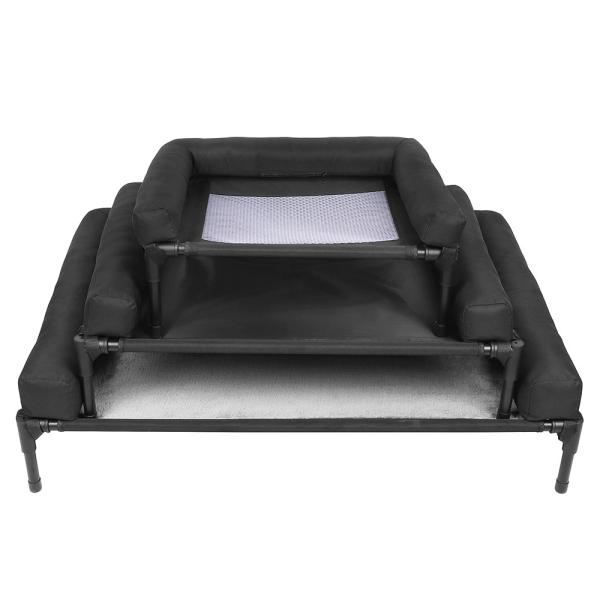 Quality 36in Cooling Elevated Outdoor Dog Bed 190T PU Breathable for sale