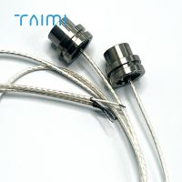 Quality Stainless steel 316 material AISI316 1mhz ultrasonic flow sensor 120℃ 130℃ High for sale