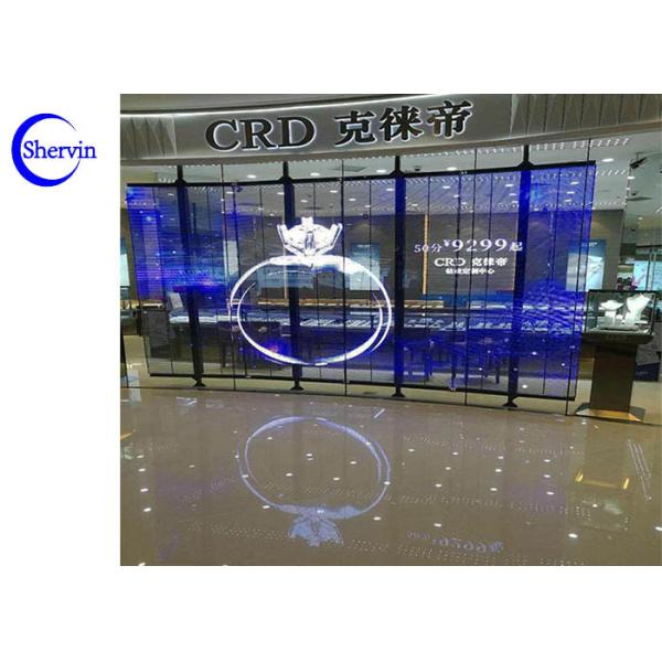 Quality 1R1G1B Outdoor Transparent LED Screen for sale