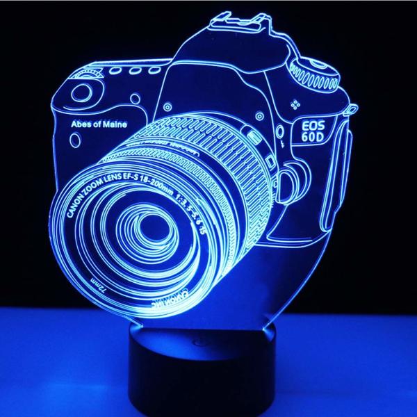 Quality CE Camera 3d Printer Night Light 3D 05 Change 7 Colors Light for sale