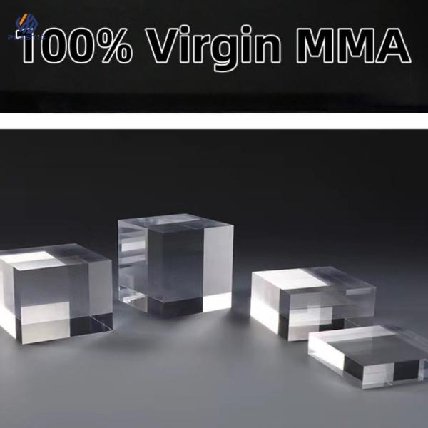 Quality Cast Transparent Acrylic Sheet 4x8ft 5x10ft With 94% Light Transmission for sale